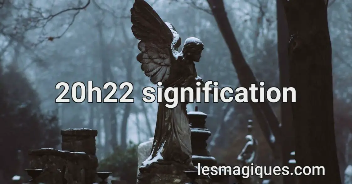 20H22 Signification De L'Heure Miroir