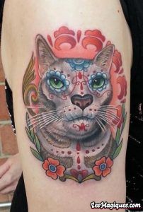 50 Tatouages De Chat Pour Immortaliser Votre Compagnon